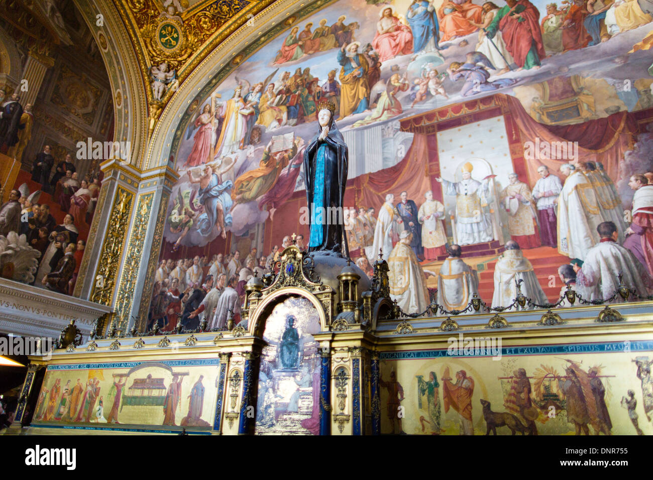 Famous paintings in rome hi-res stock photography and images - Alamy