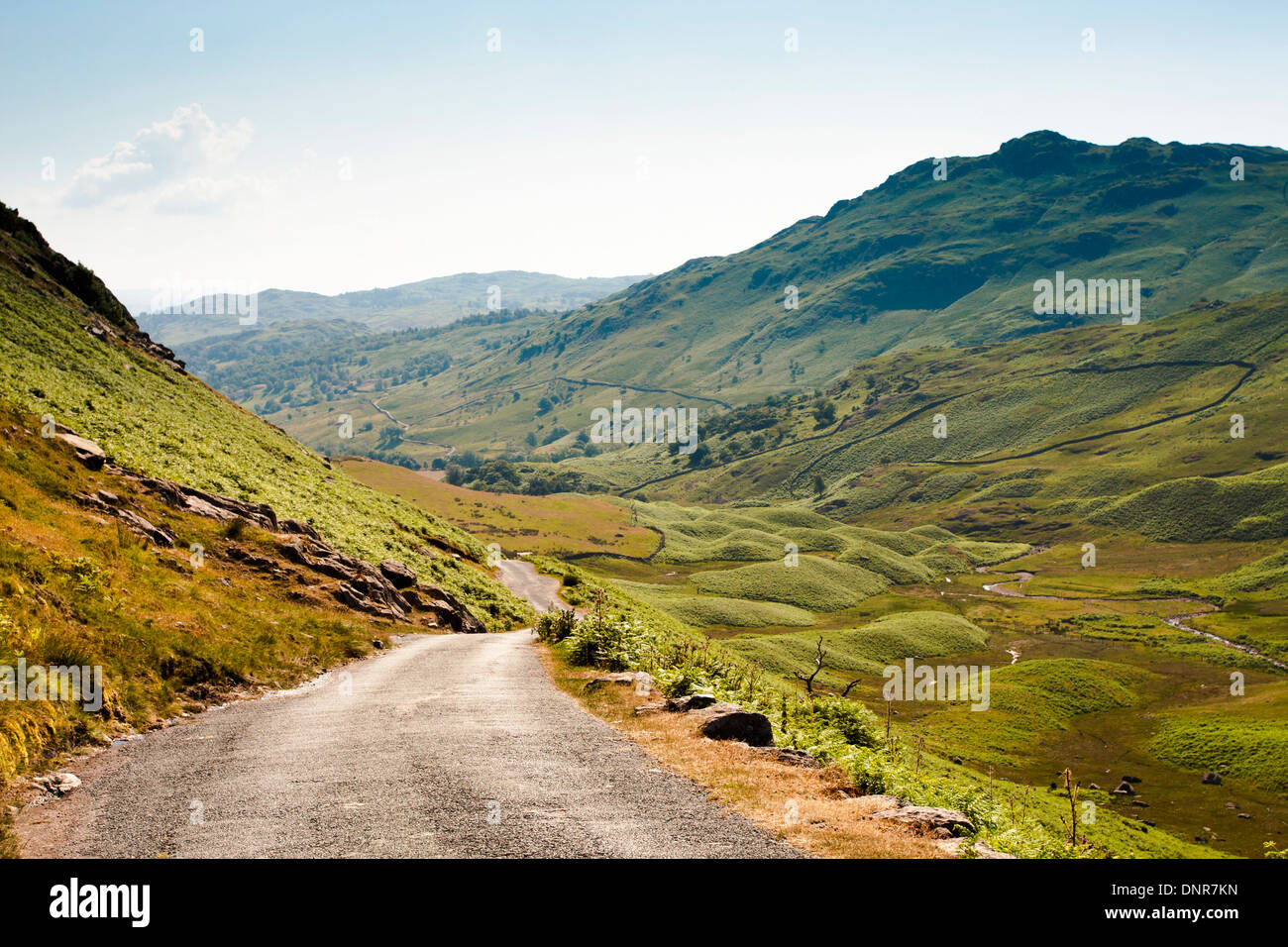 Wrynose Pass in the Lake District, Cumbria Stock Photo - Alamy