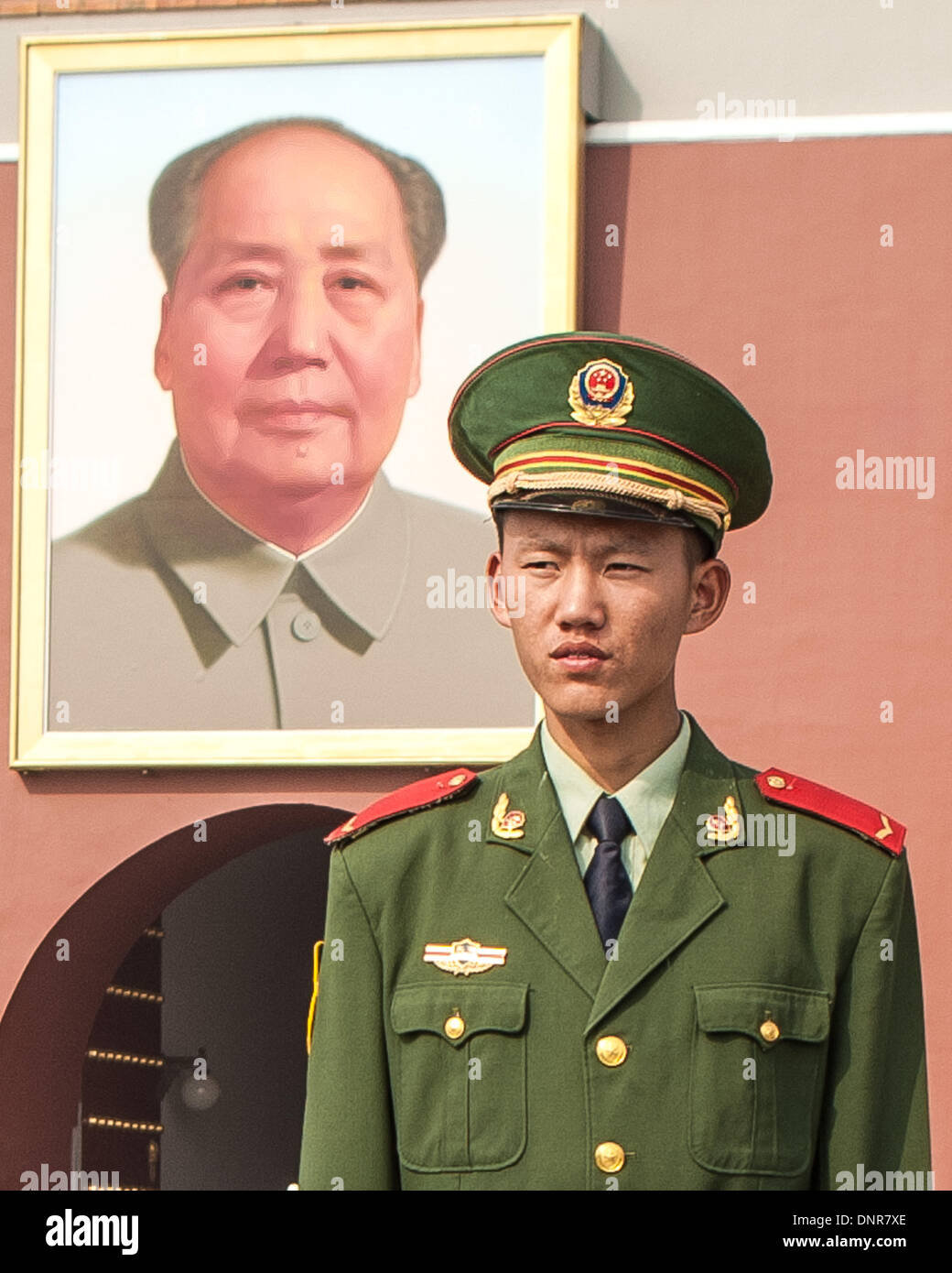 Beijing, China. 16th Oct, 2006. A uniformed police officer of the ...