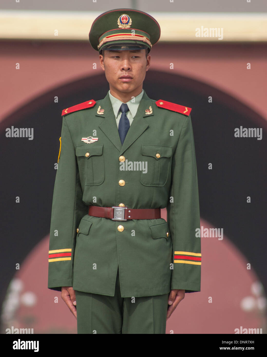 Beijing, China. 16th Oct, 2006. A uniformed police officer of the ...