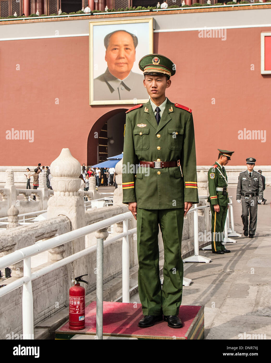 Beijing, China. 16th Oct, 2006. A uniformed police officer of the ...