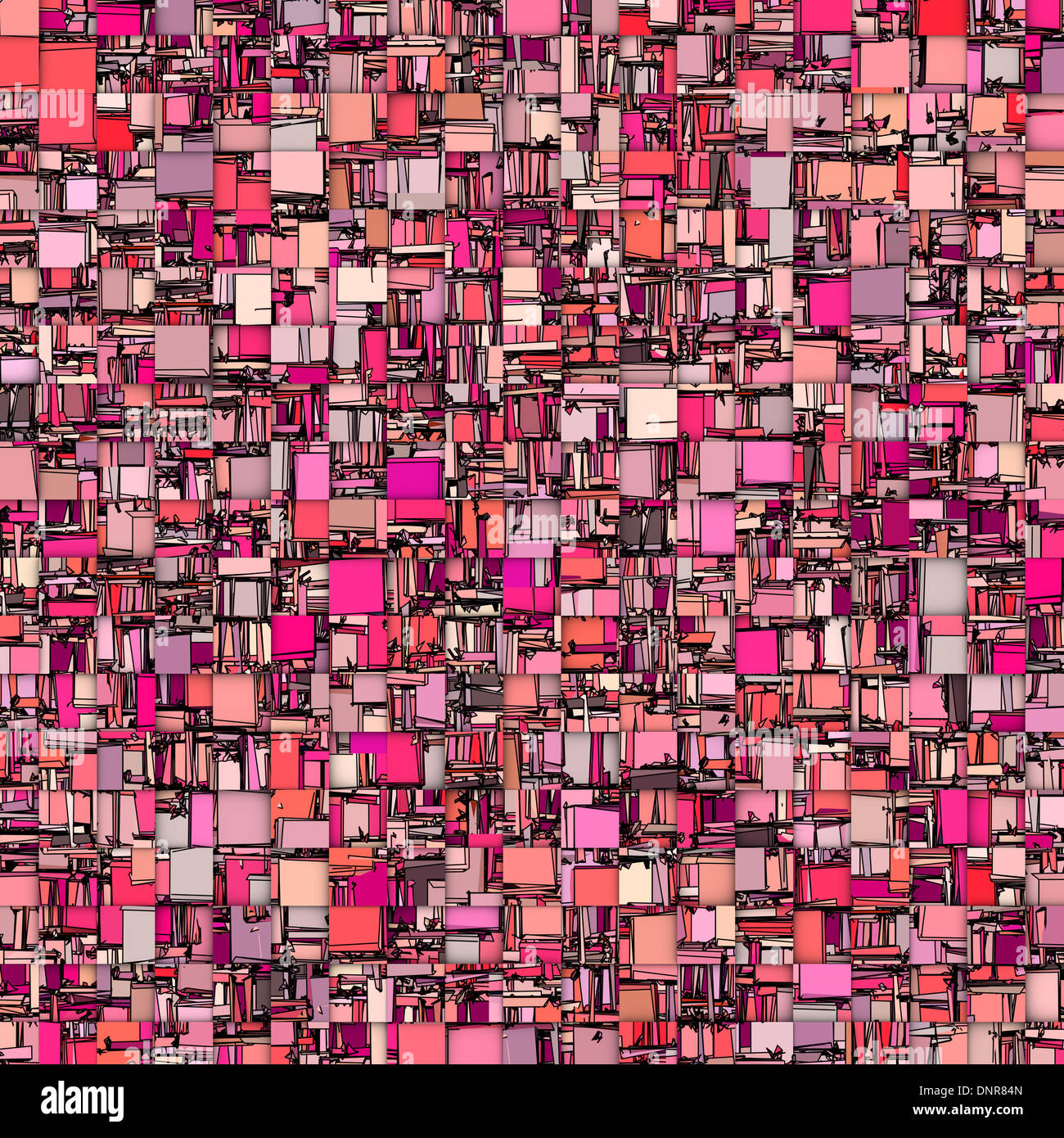 abstract tile mosaic backdrop in magenta pink Stock Photo - Alamy