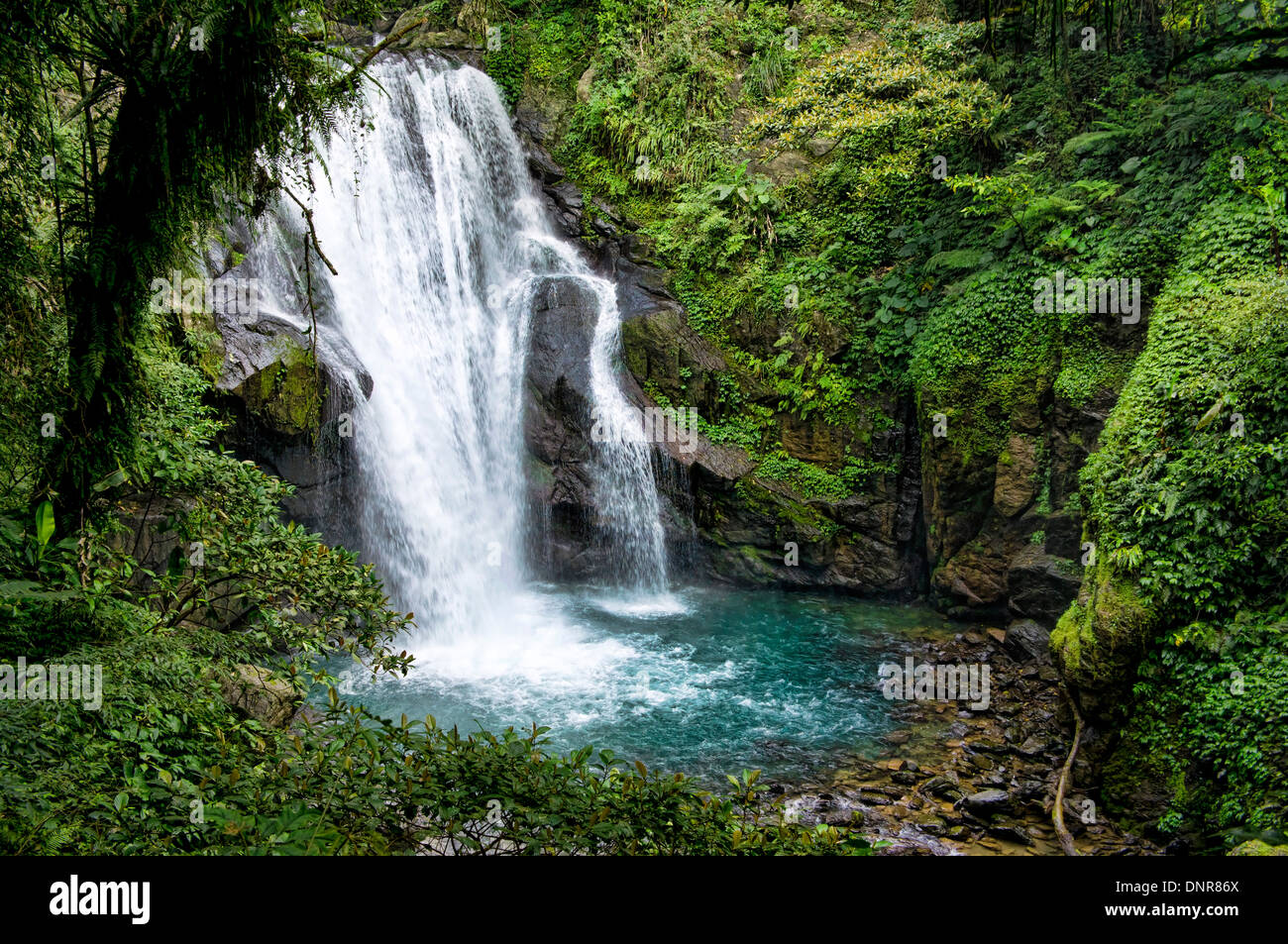 Waterfall in Valley of Wulai, Taiwan Stock Photo - Alamy