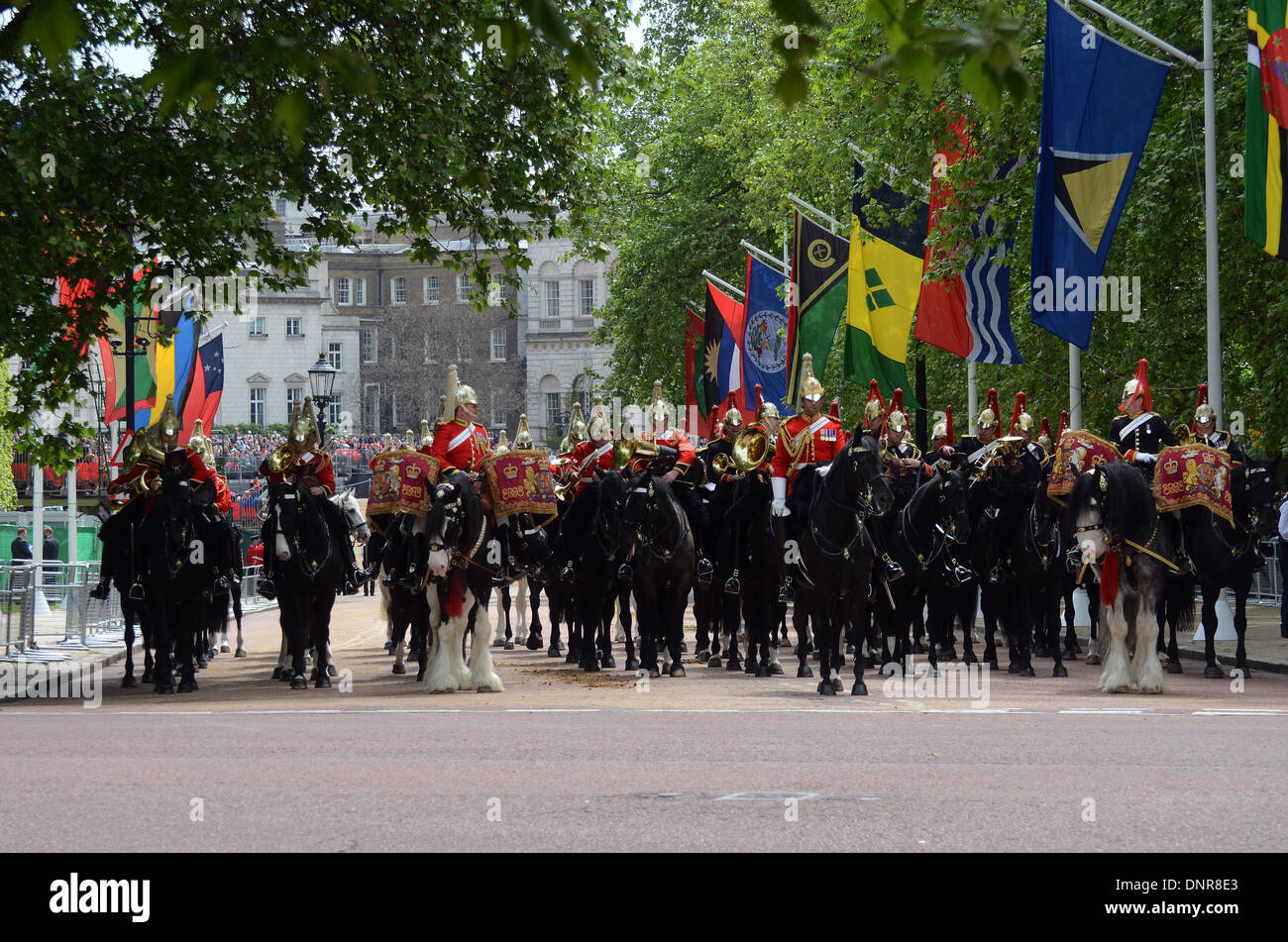 horse guards, London ,guards, trooping the colour, welsh guards Stock ...