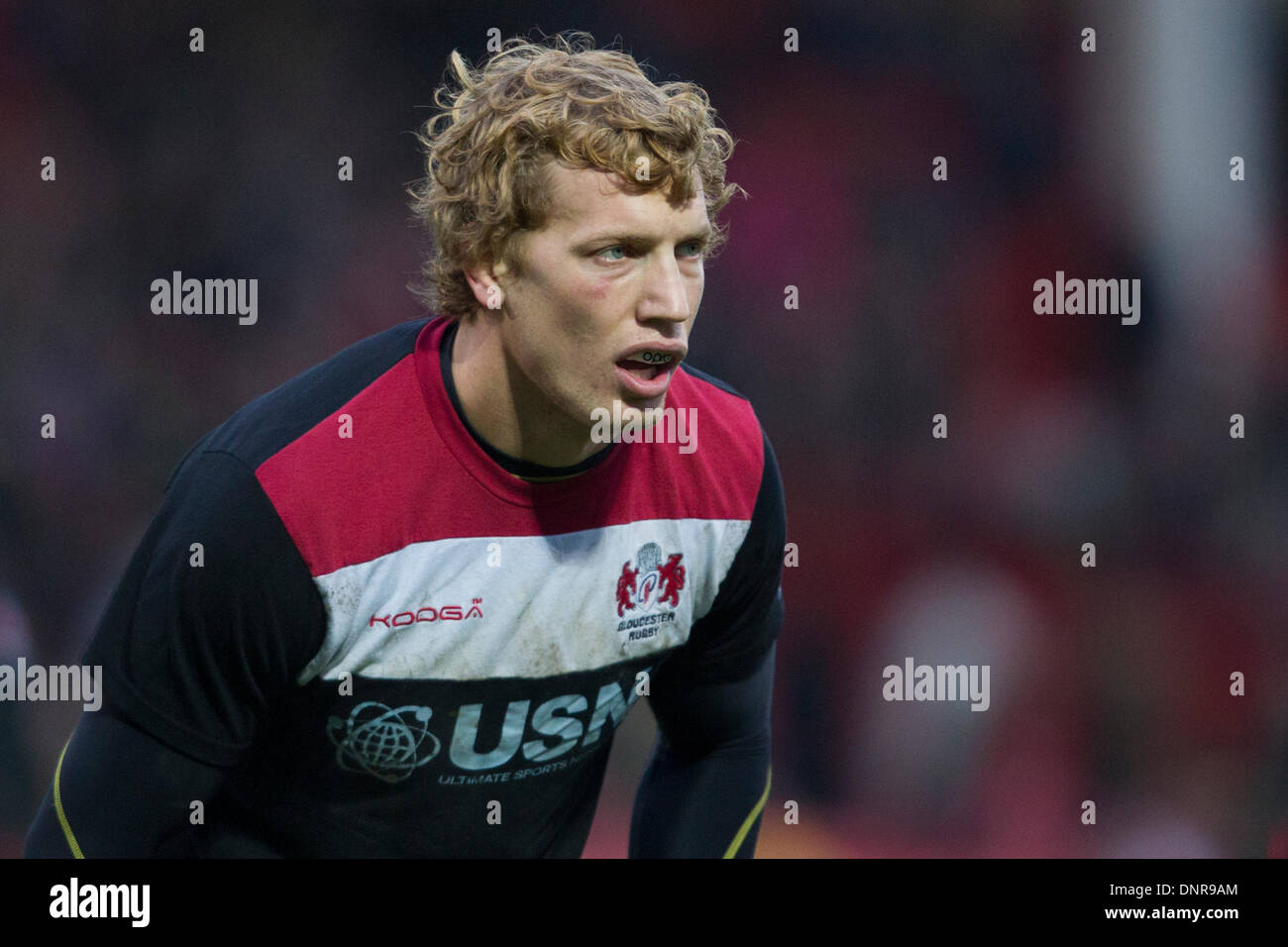Gloucester, UK. 04th Jan, 2014. Billy TWELVETREES (Gloucester Rugby ...