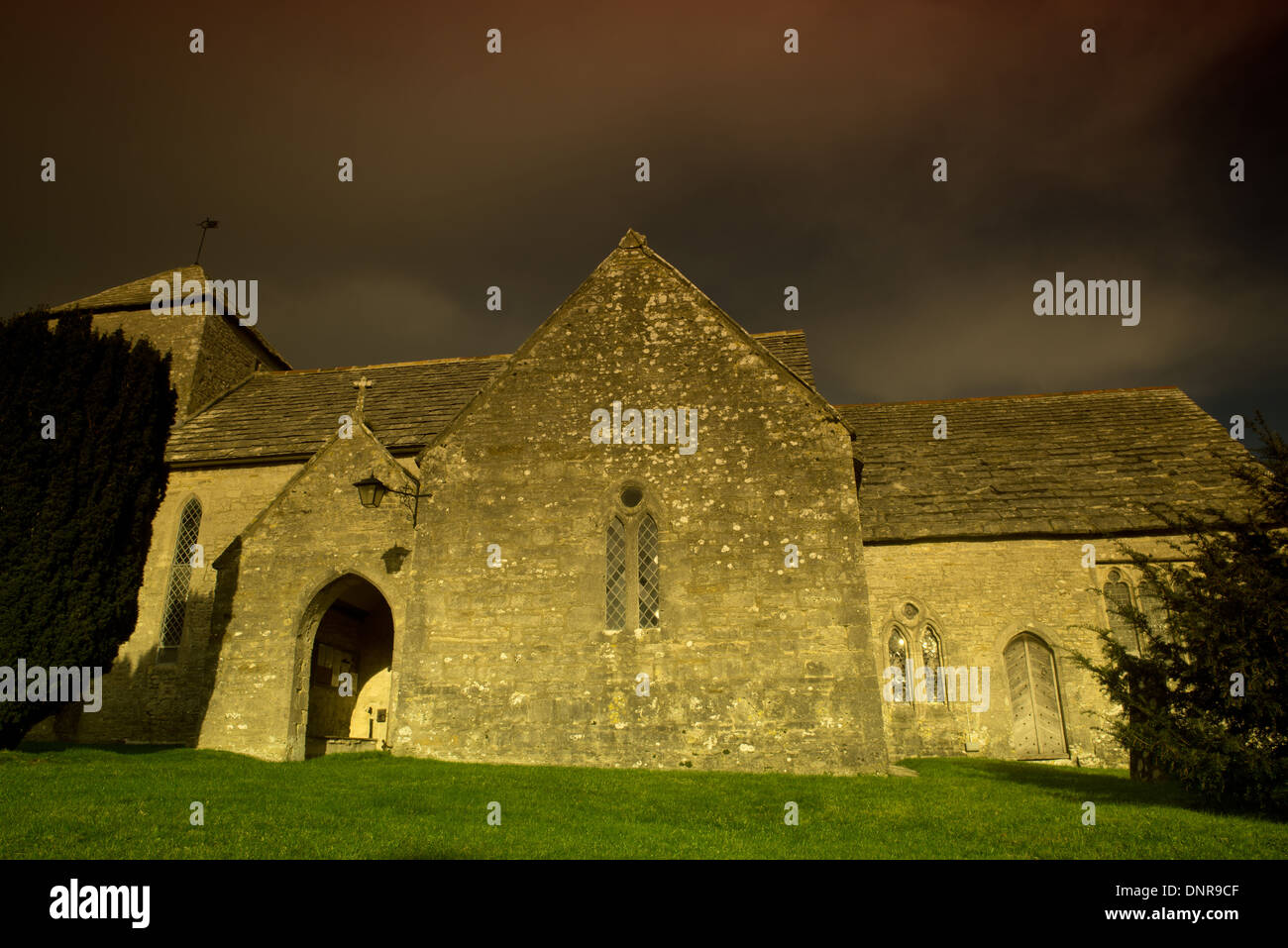St. Peter's Church, Church Knowle, Dorset, England, Uk Stock Photo - Alamy