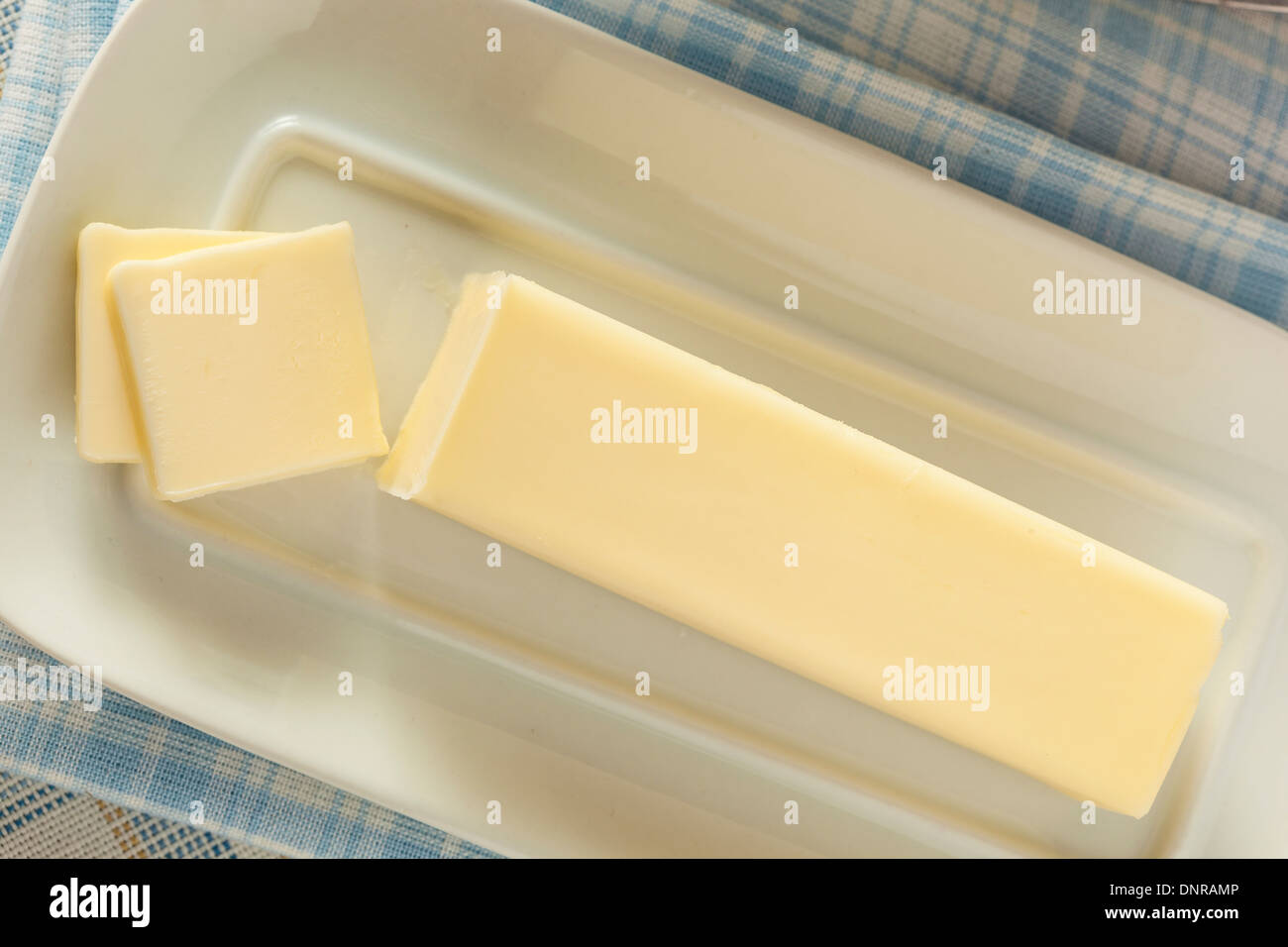 Organic Dairy Yellow Butter an Ingredient for Cooking Stock Photo - Alamy