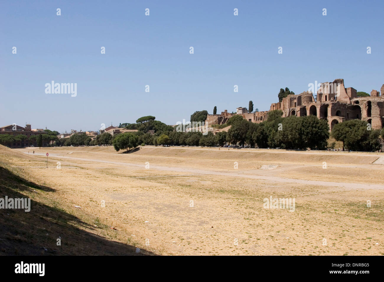 The Circus Maximus (Circo Massimo) in Rome, Lazio, Italy Stock Photo ...