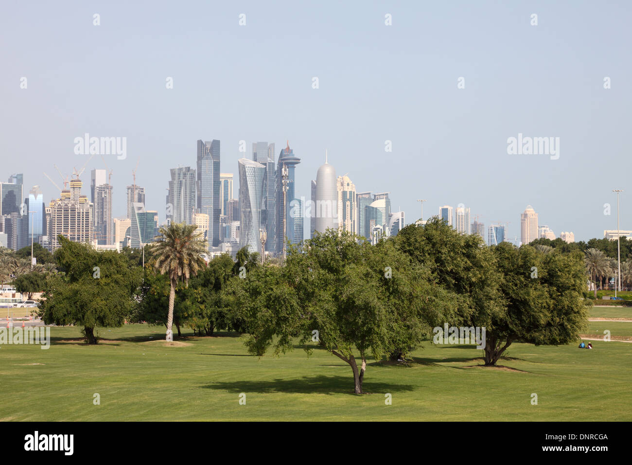 Park in doha qatar hi-res stock photography and images - Alamy