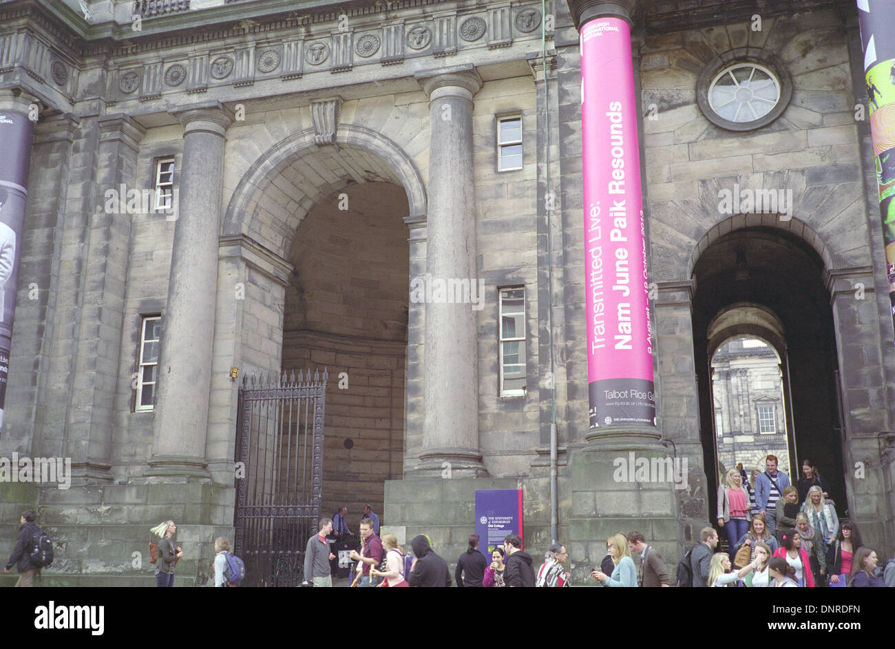 Old College, University of Edinburgh, South Bridge, Edinburgh, Scotland ...