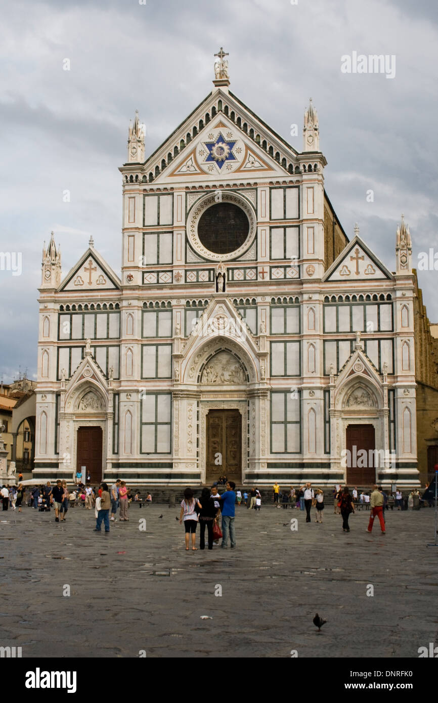 Holy cross in florence hi-res stock photography and images - Alamy