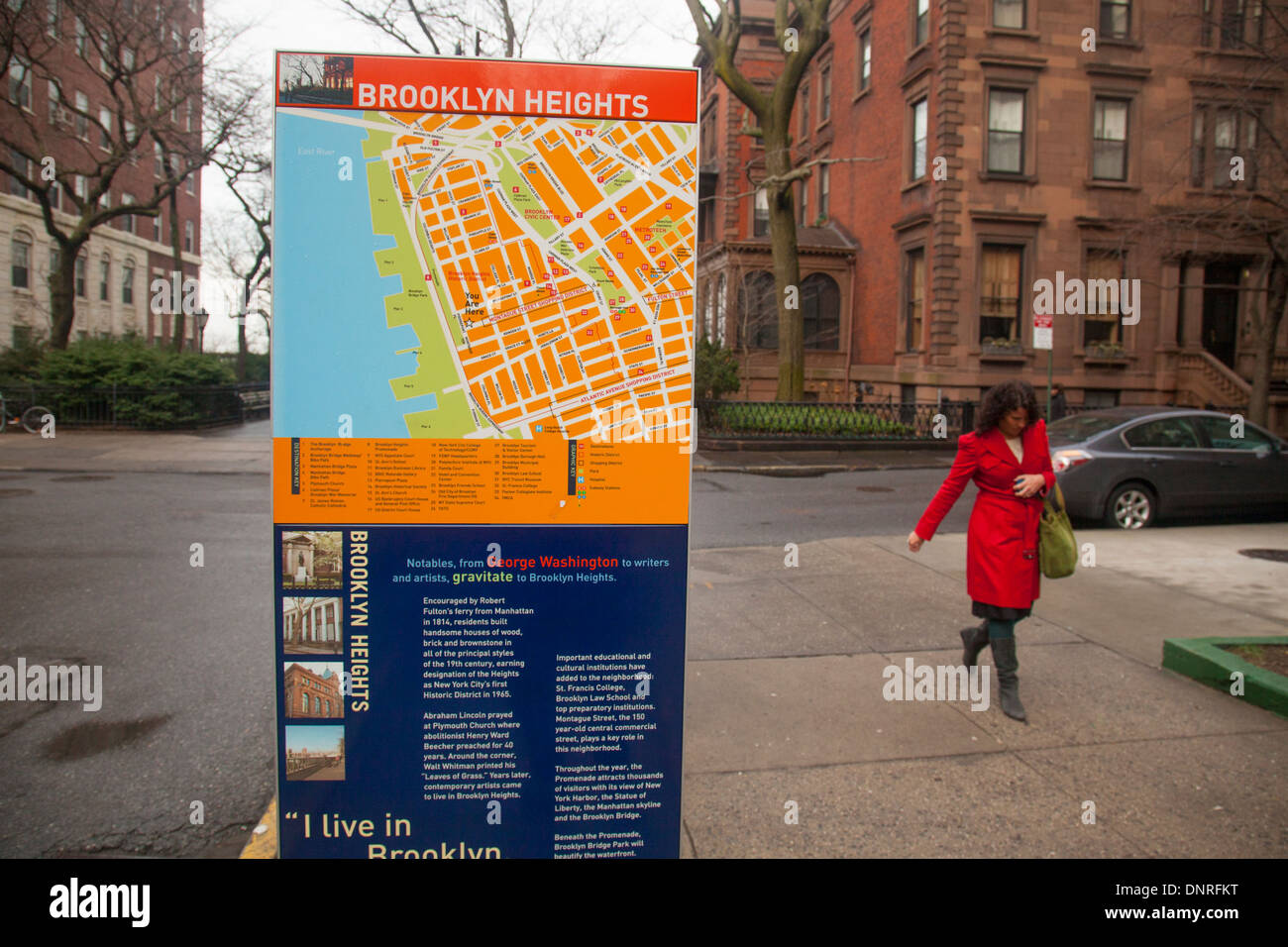 Old map of brooklyn hi-res stock photography and images - Alamy