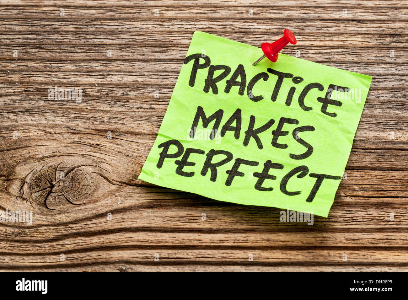 Practice makes perfect hi-res stock photography and images - Alamy
