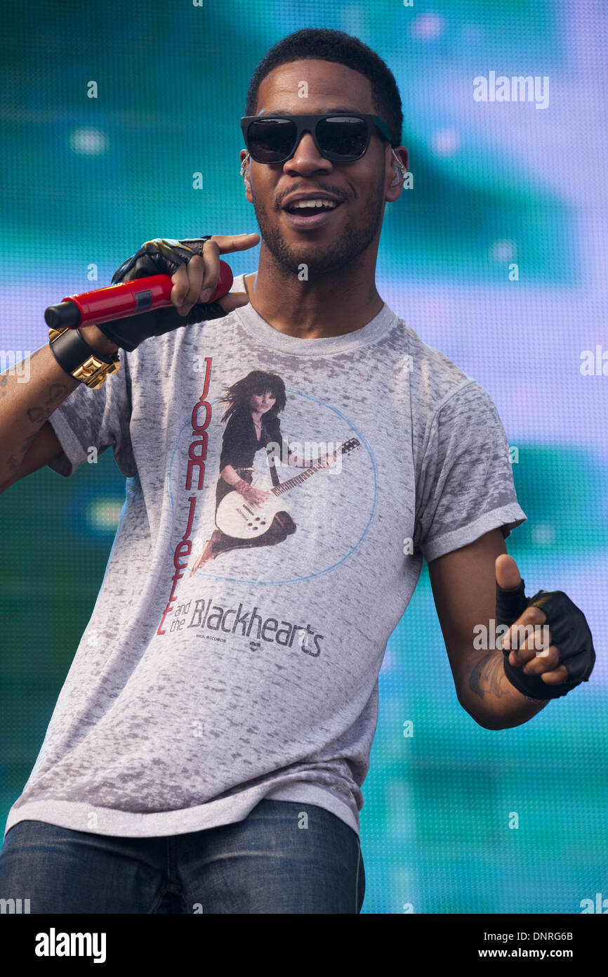 Kansas City, Kansas, USA. 5th Aug, 2011. Rapper KID CUDI performs with ...