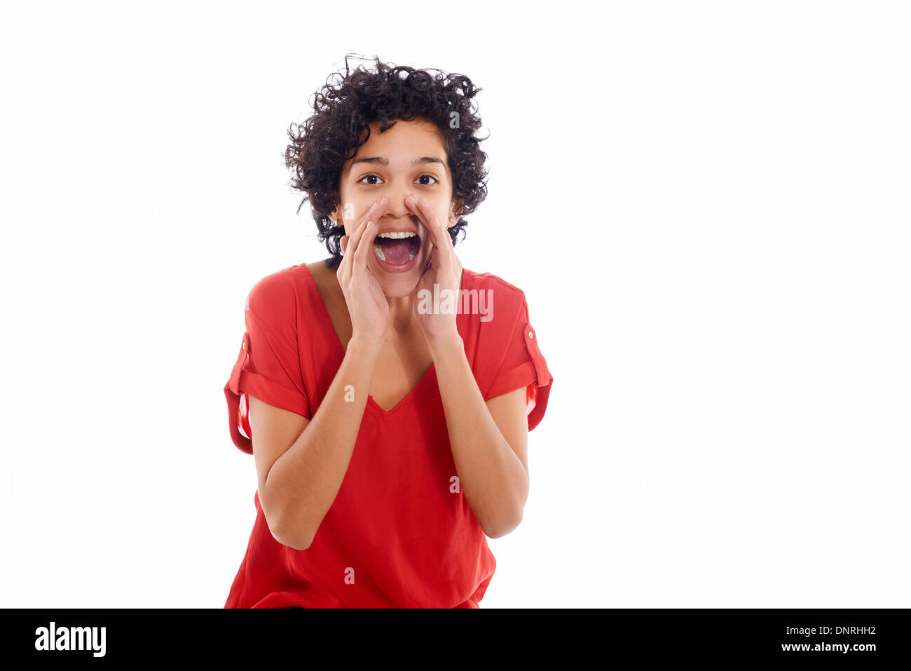 Happy yelling hi-res stock photography and images - Alamy