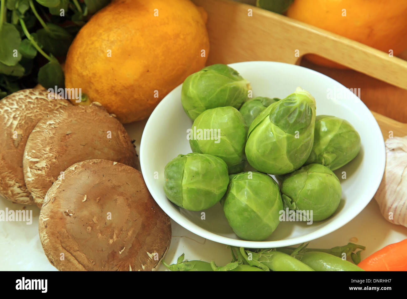 Fresh Ingredients Produce for Cooking Meals Set Stock Photo - Alamy