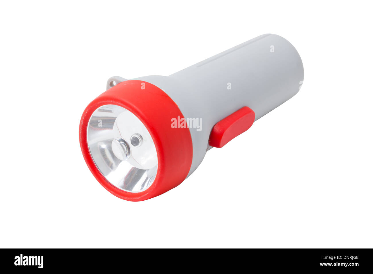 Flashlight isolated on white Stock Photo - Alamy