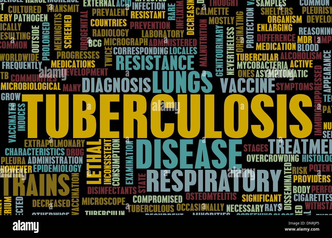 Tuberculosis Concept as a Medical Research Topic Stock Photo - Alamy