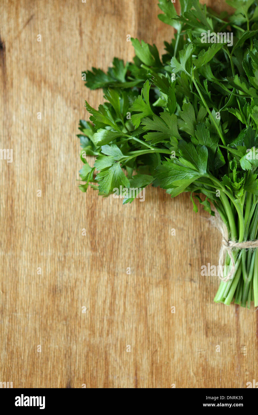 bunch of fresh parsley, food closeup Stock Photo - Alamy