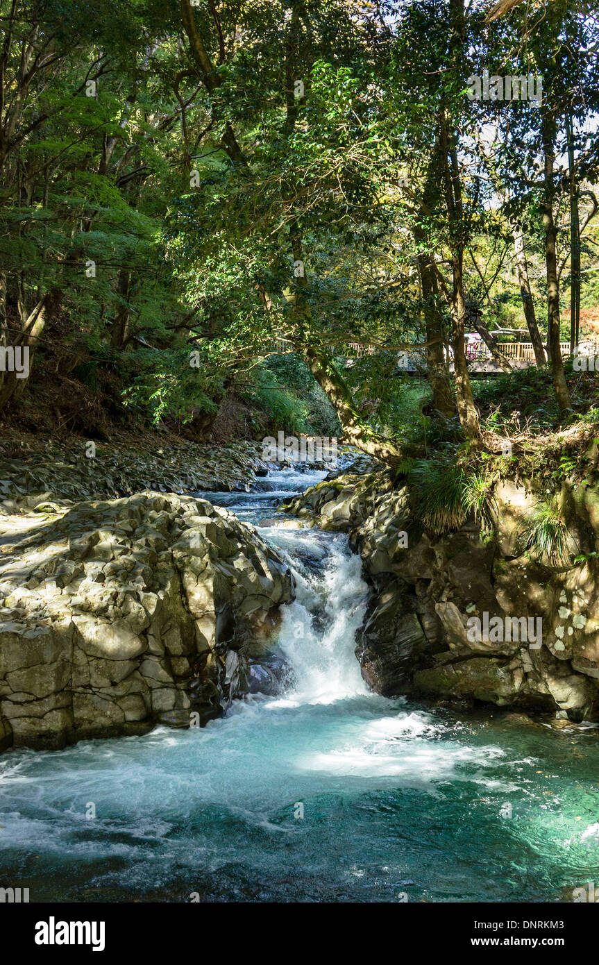 Kanidaru Waterfall, Kawazu Nanadar, Shizuoka Prefecture, Japan Stock ...