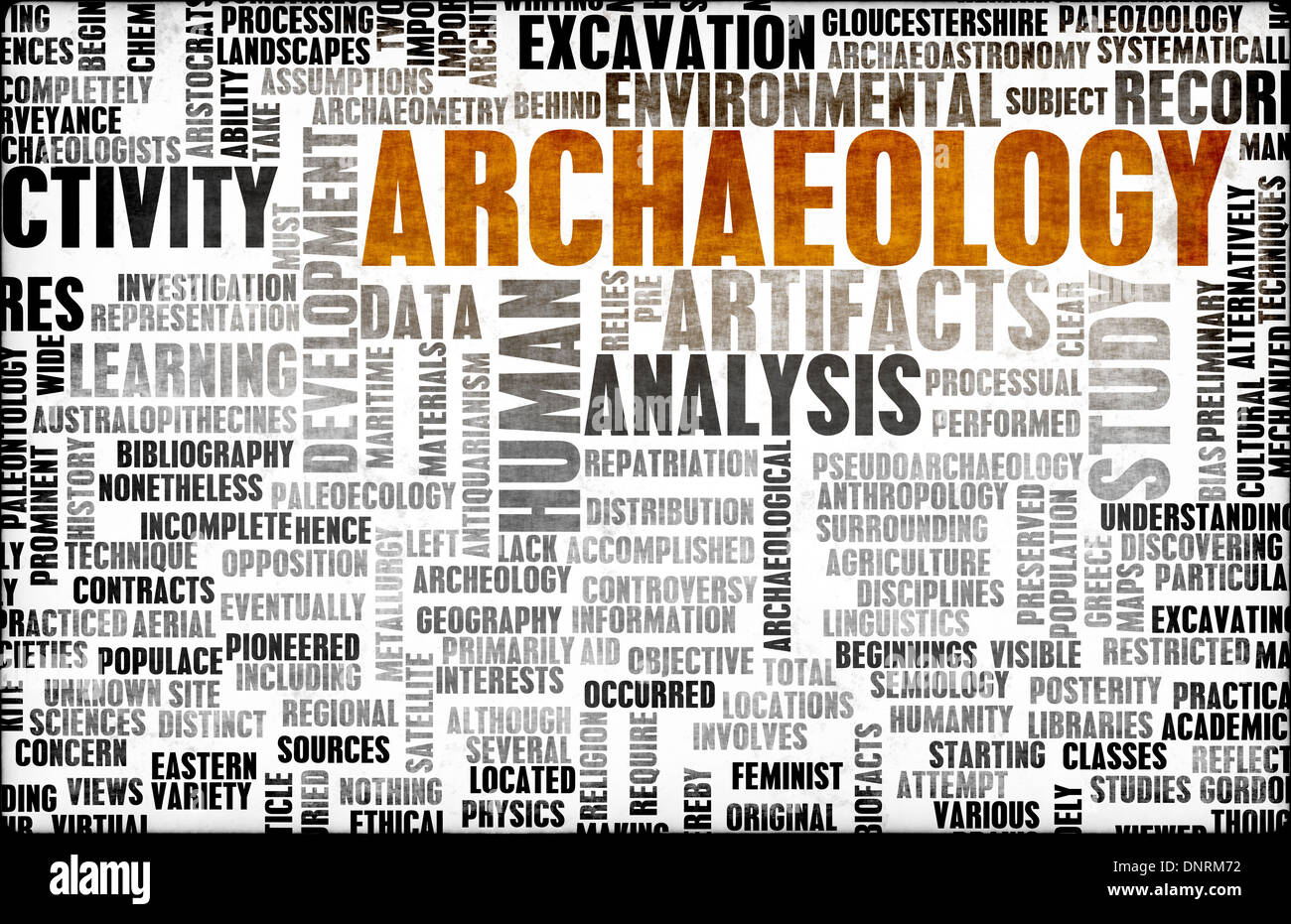 Archaeology Dig and Fun Exploration as Concept Stock Photo - Alamy