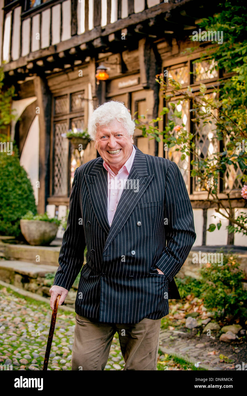 Actor Tom Baker photographed 2013 in Rye, East Sussex, UK Stock Photo ...
