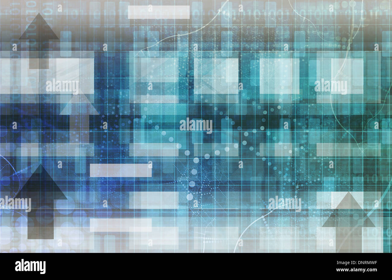 Technology Communications and Satellite Transmission Data Art Stock ...