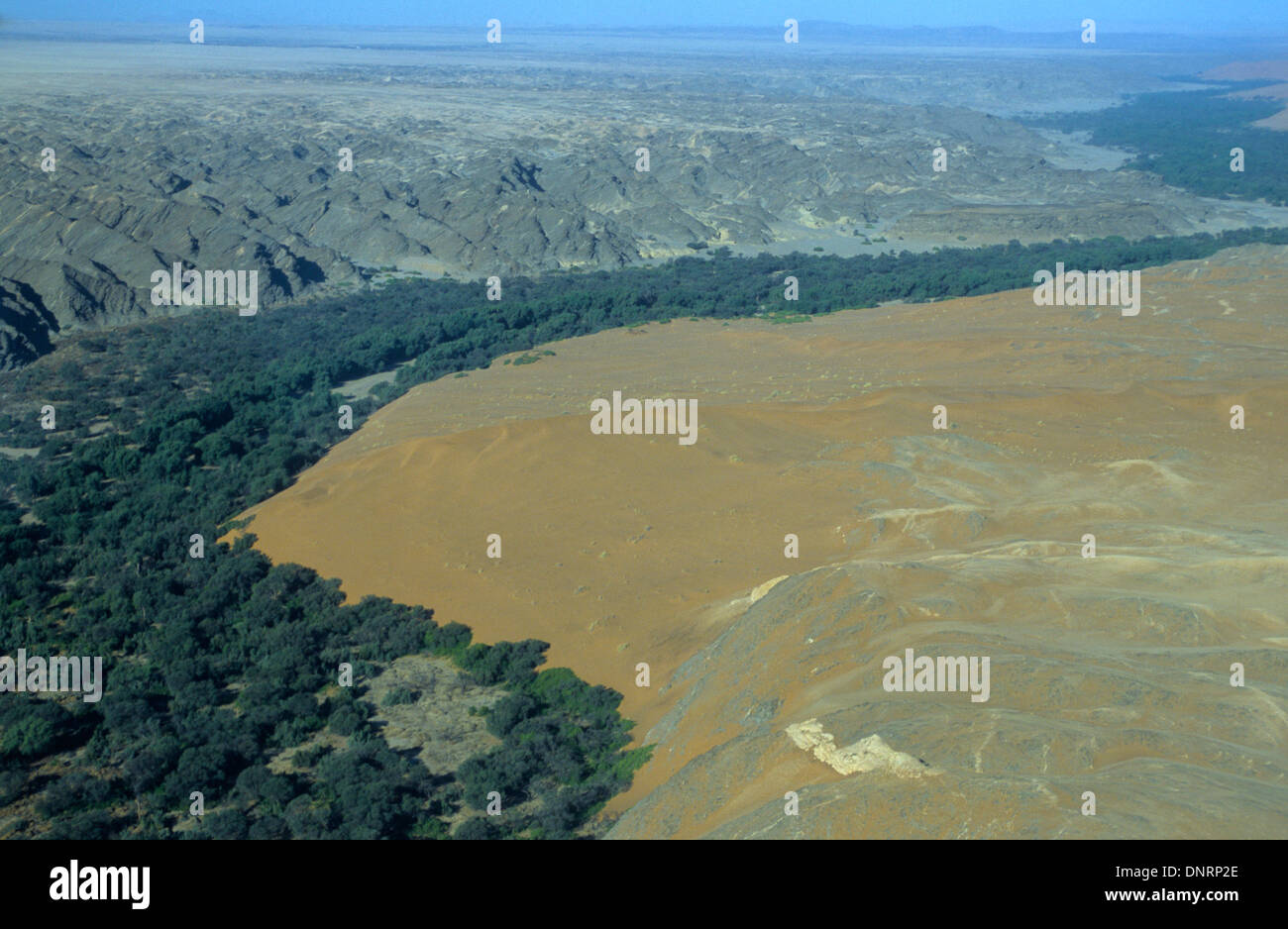 Aerial view of Kuiseb valley and river, Namibia, Africa Stock Photo - Alamy