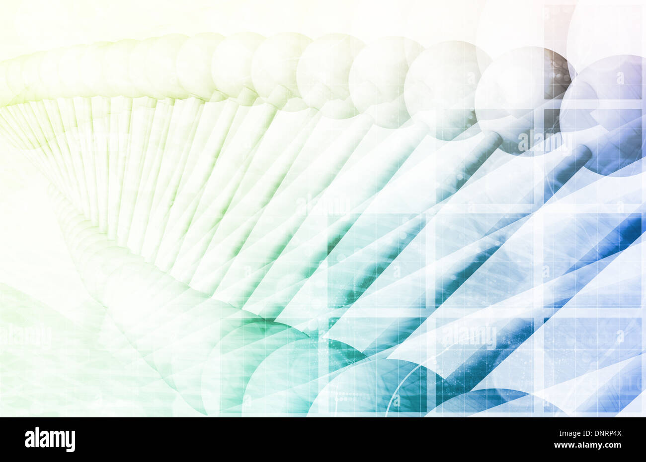 DNA Background with a Science Helix Strand Stock Photo - Alamy