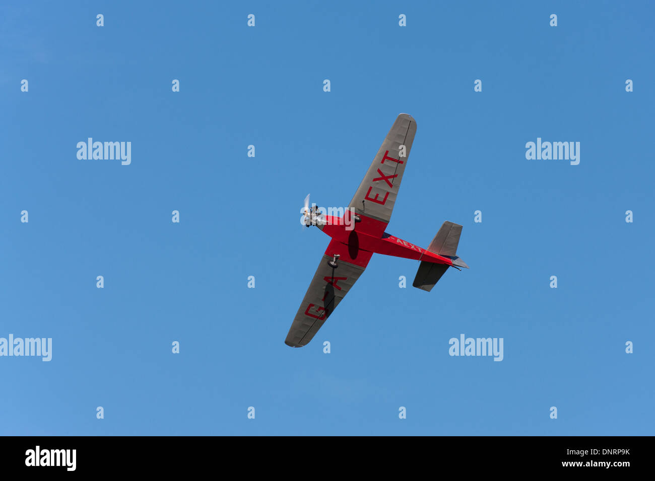 Dart Kitten II G-AEXT in flight Stock Photo - Alamy