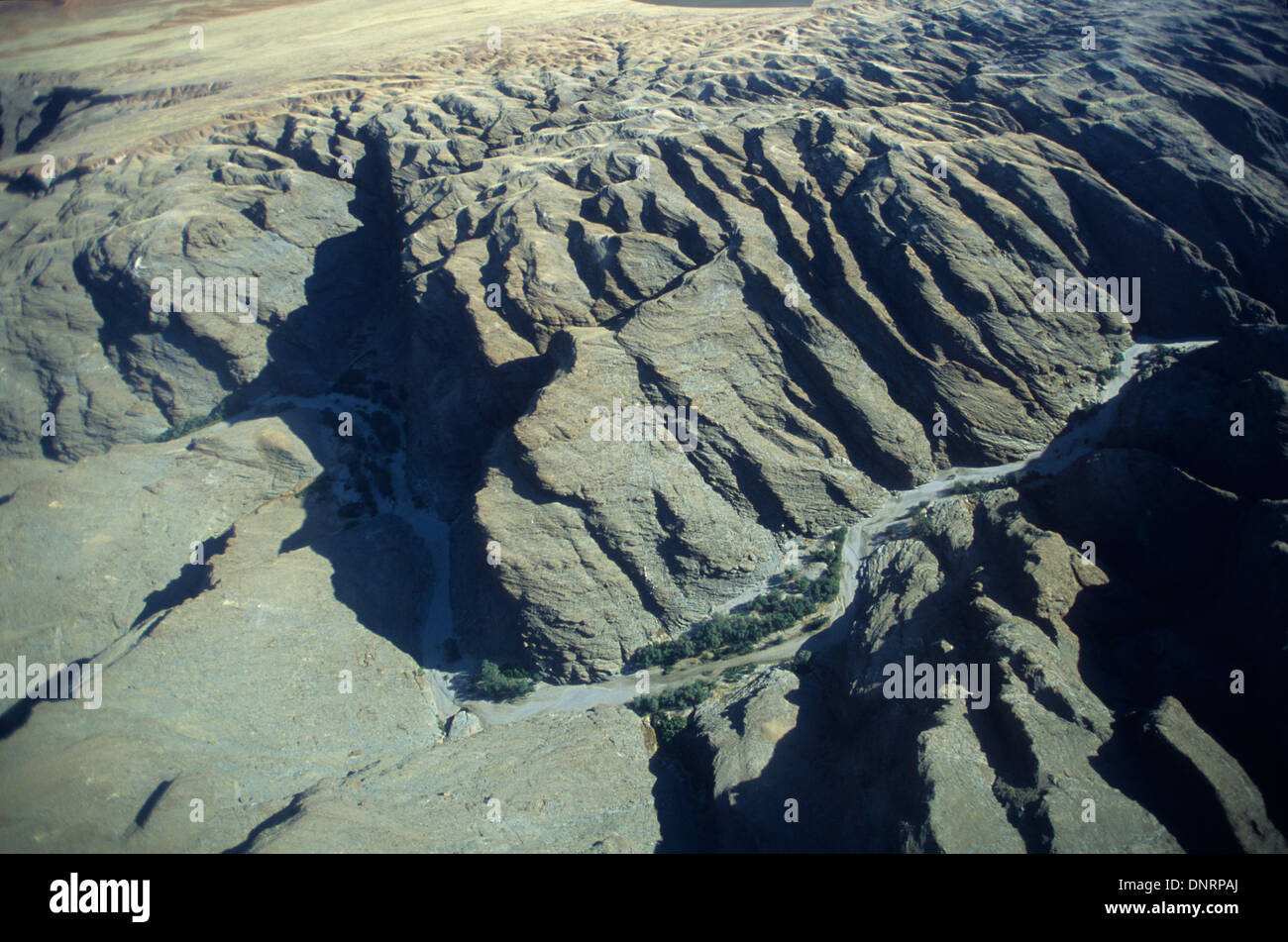 Aerial view of Kuiseb canyon and river, Namibia, Africa Stock Photo - Alamy