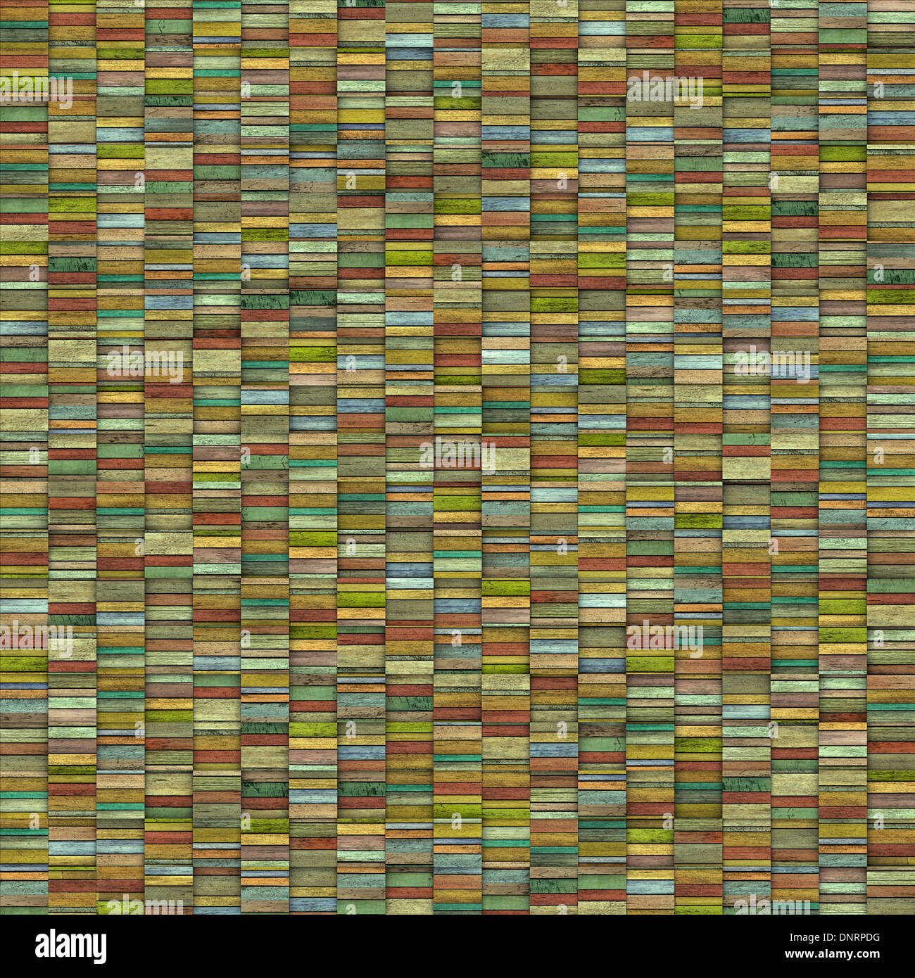 mosaic tiled grunge varied color wood timber plank backdrop Stock Photo ...