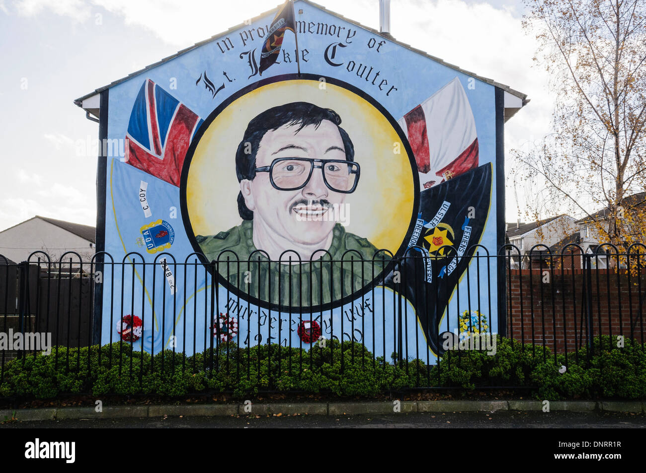Uvf mural belfast hi-res stock photography and images - Alamy