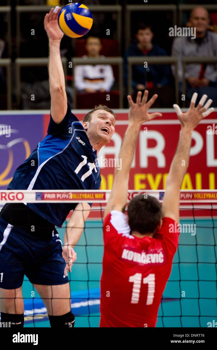 Ludwigsburg, Germany. 05th Jan, 2014. Croatia's Toni Kovacevic in ...
