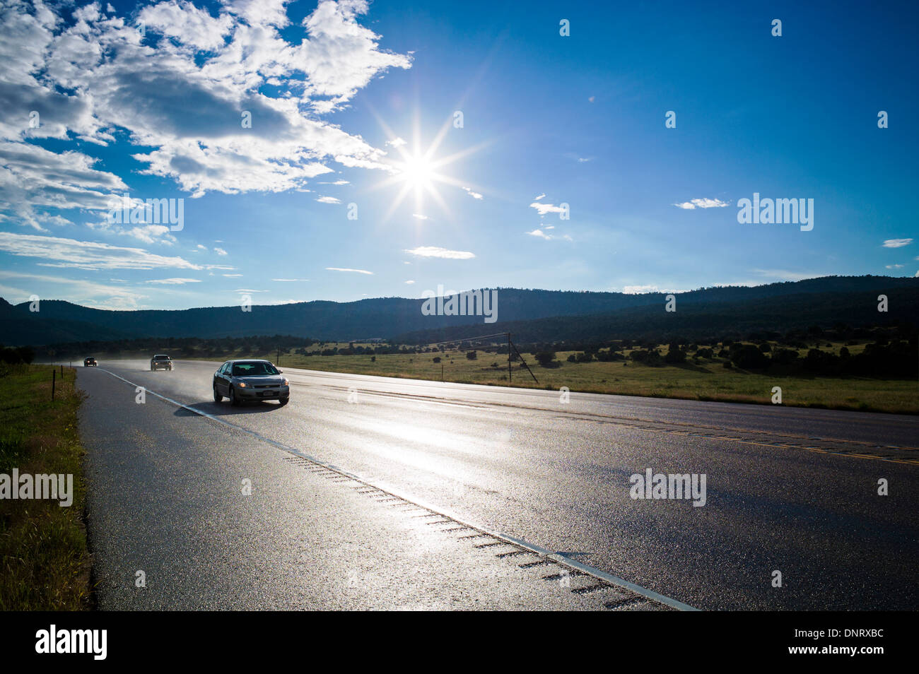 Rural highway hi-res stock photography and images - Alamy