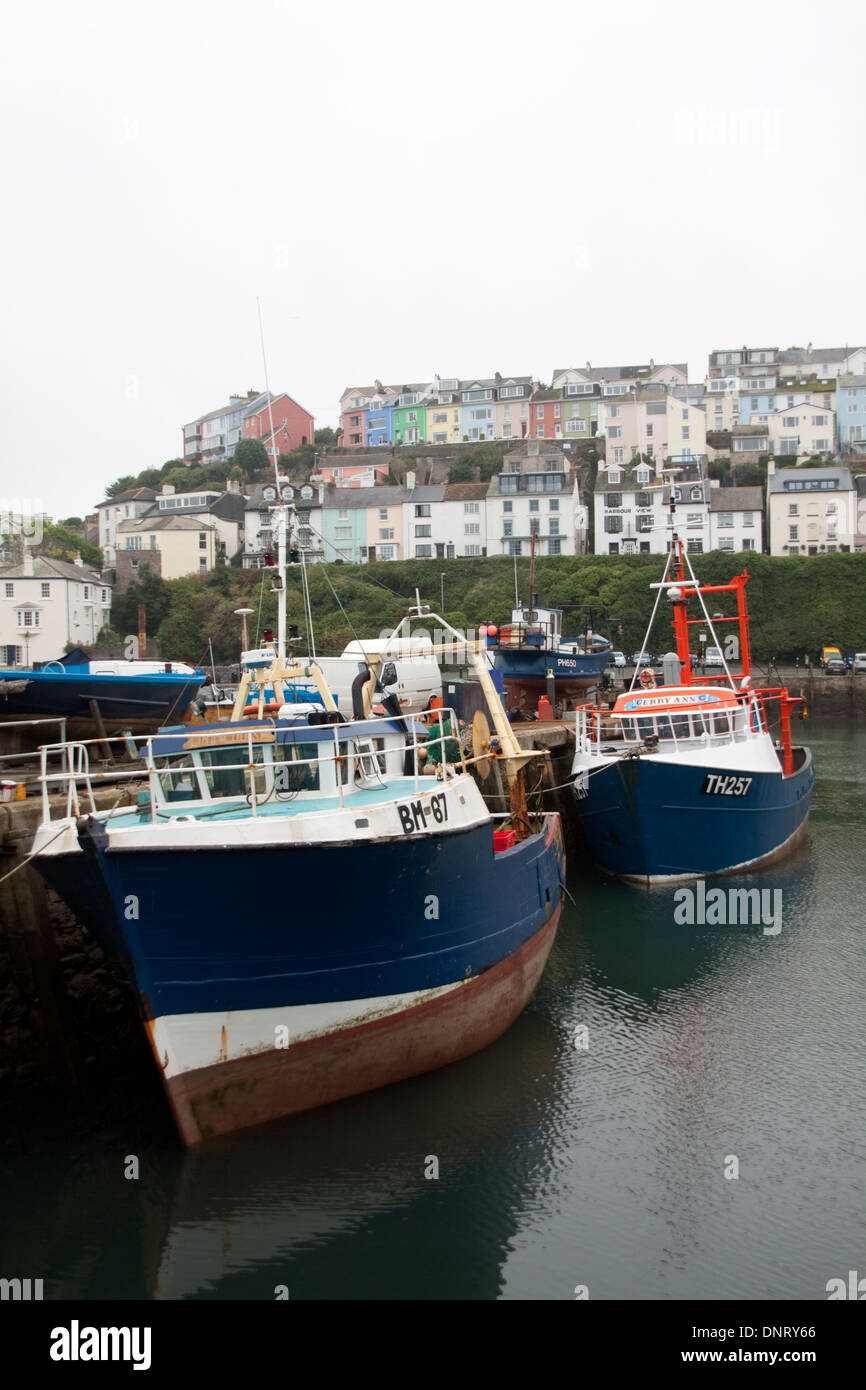 Brixham Harbour Devon Stock Photo - Alamy
