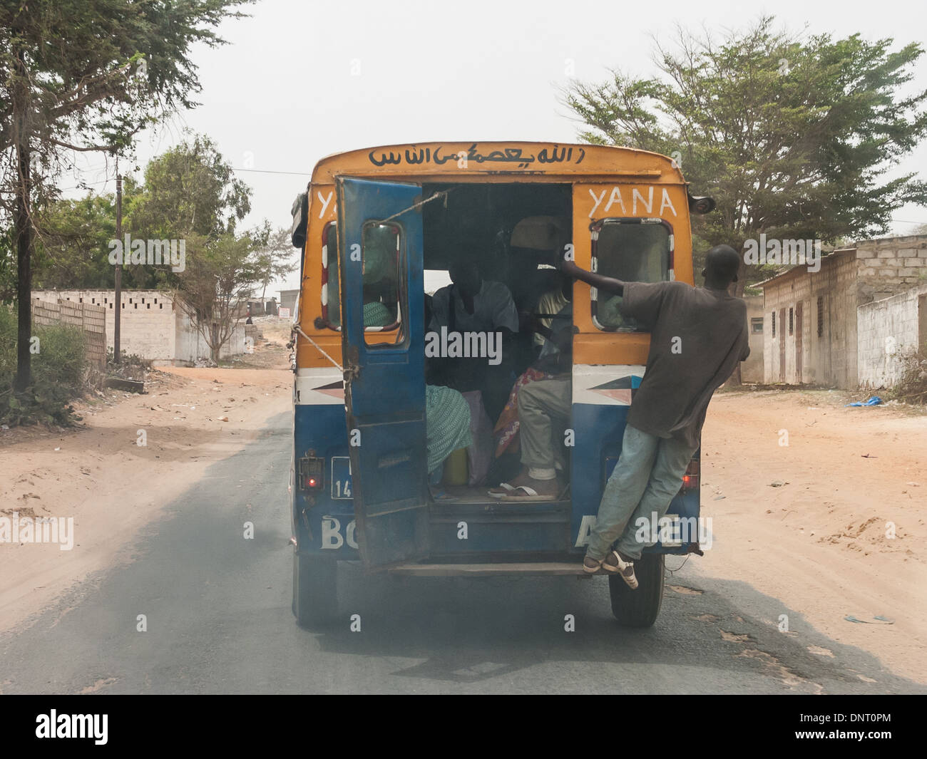 Bush Taxi or taxi brousse in French, main transportation in cities and ...