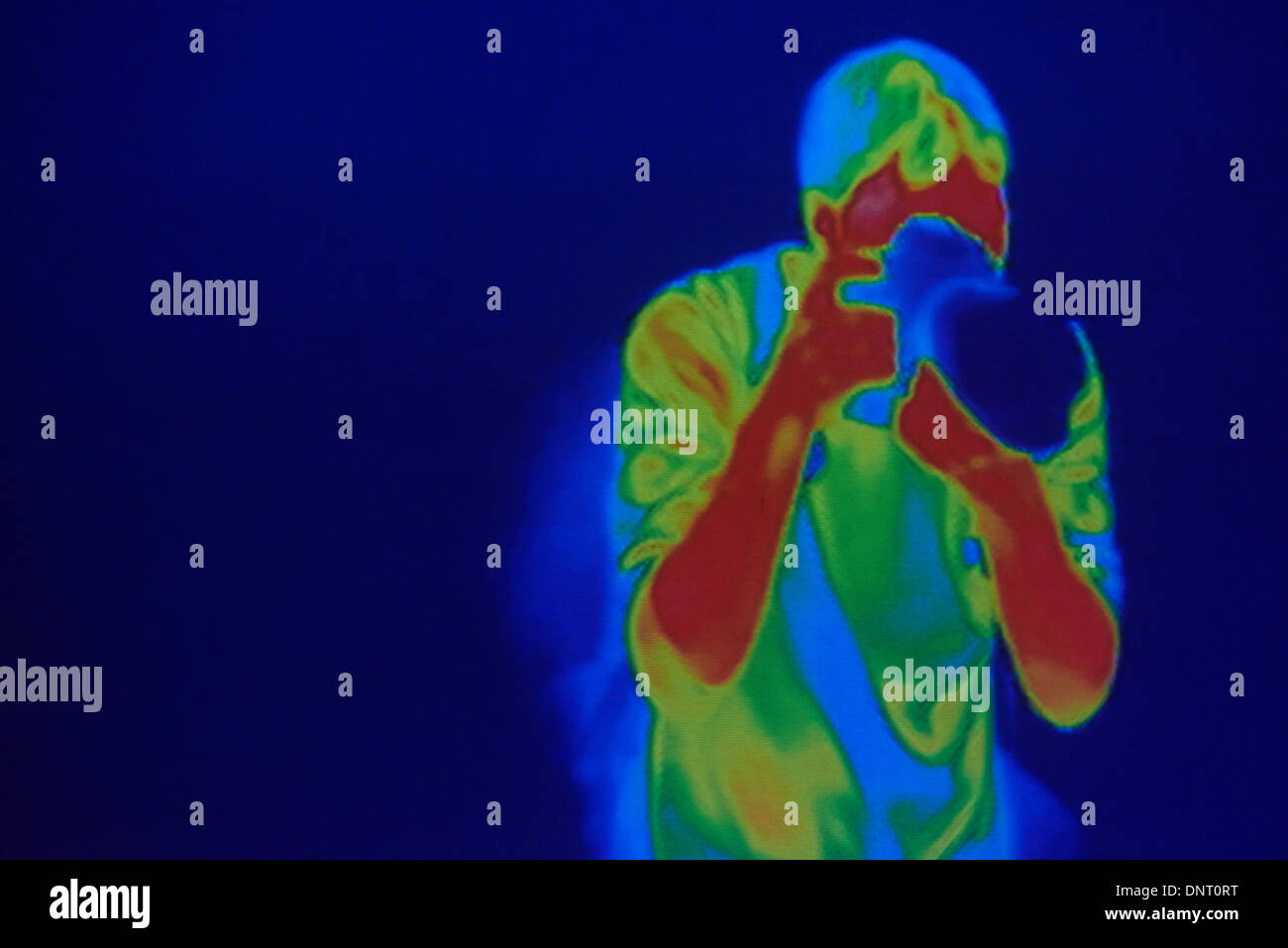 Infrared camera infrared thermal imaging hi-res stock photography and ...