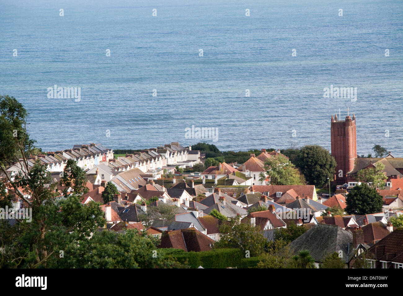 Paignton seafront houses hi-res stock photography and images - Alamy