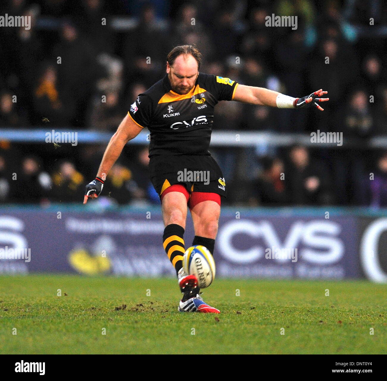 High Wycombe, Bucks, UK. 05th Jan, 2014. Rugby Union Andy Goode of ...