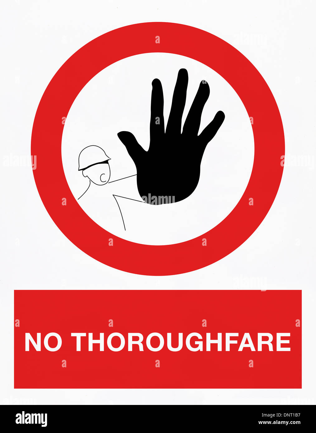 The thoroughfare Cut Out Stock Images & Pictures - Alamy