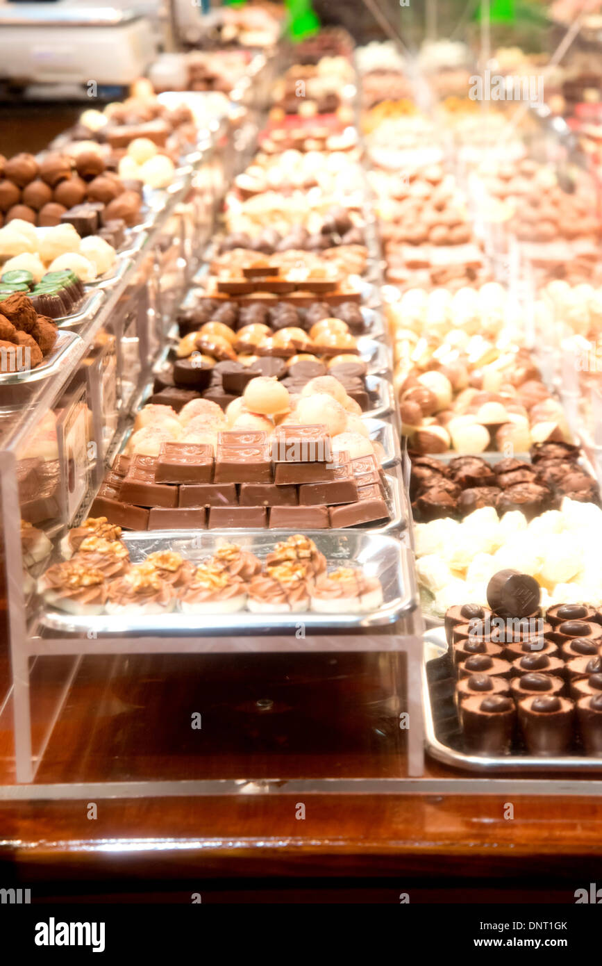 Christmas market stall chocolate hi-res stock photography and images ...