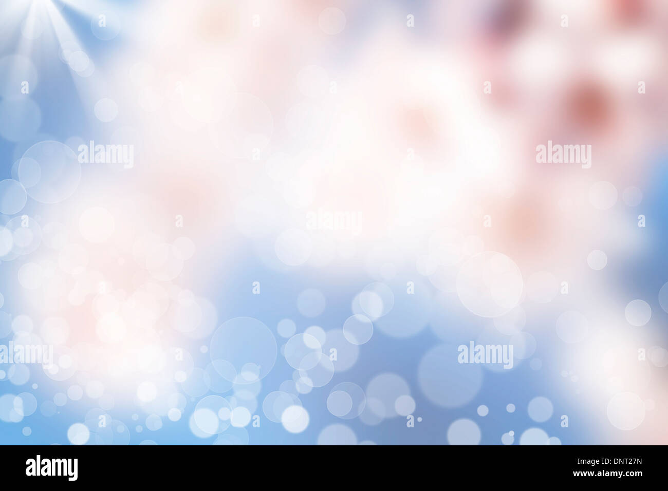 Spring background with colorful lights Stock Photo - Alamy