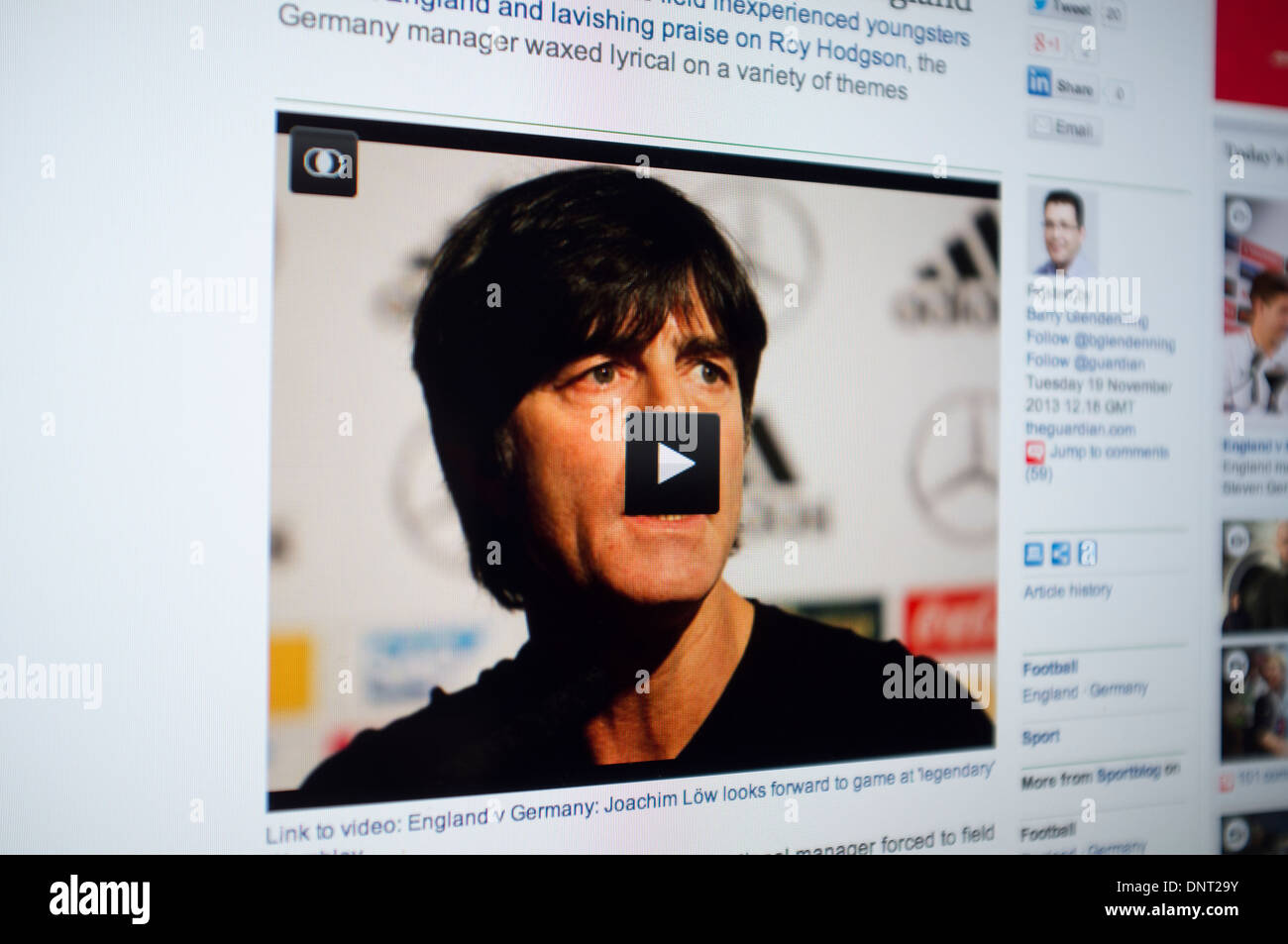 German football manager hi-res stock photography and images - Alamy