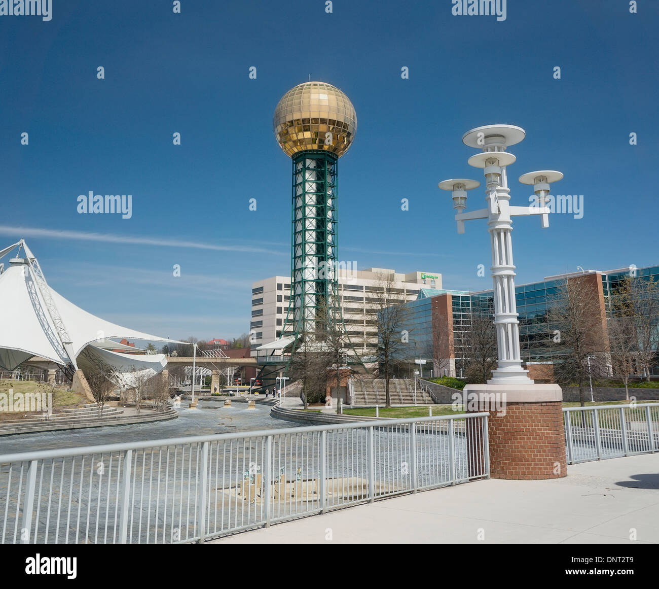 Sunsphere in Worlds Fair Park adjacent to the Convention Center in ...