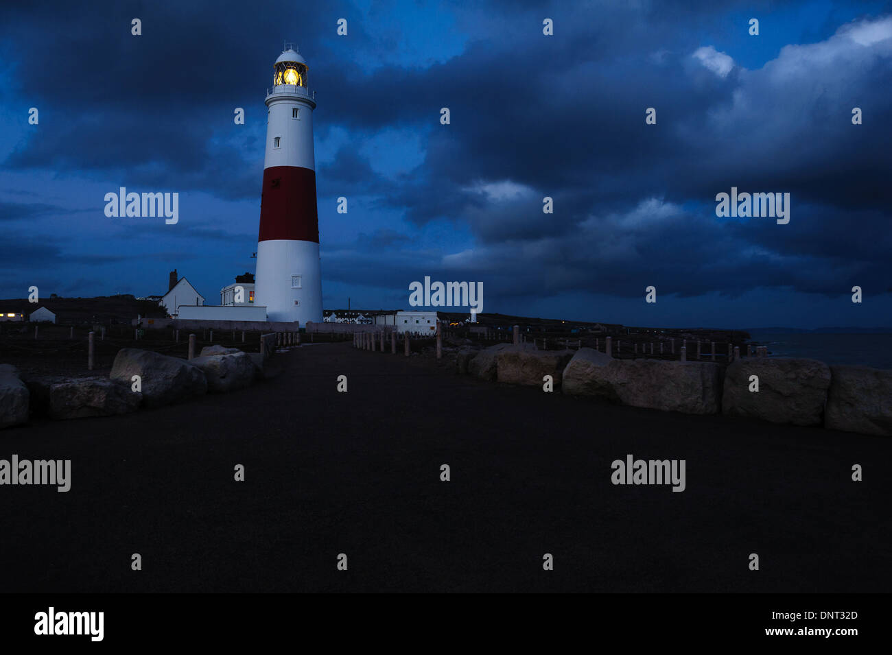 Portland Bill Lighthouse is a functioning lighthouse at Portland Bill ...