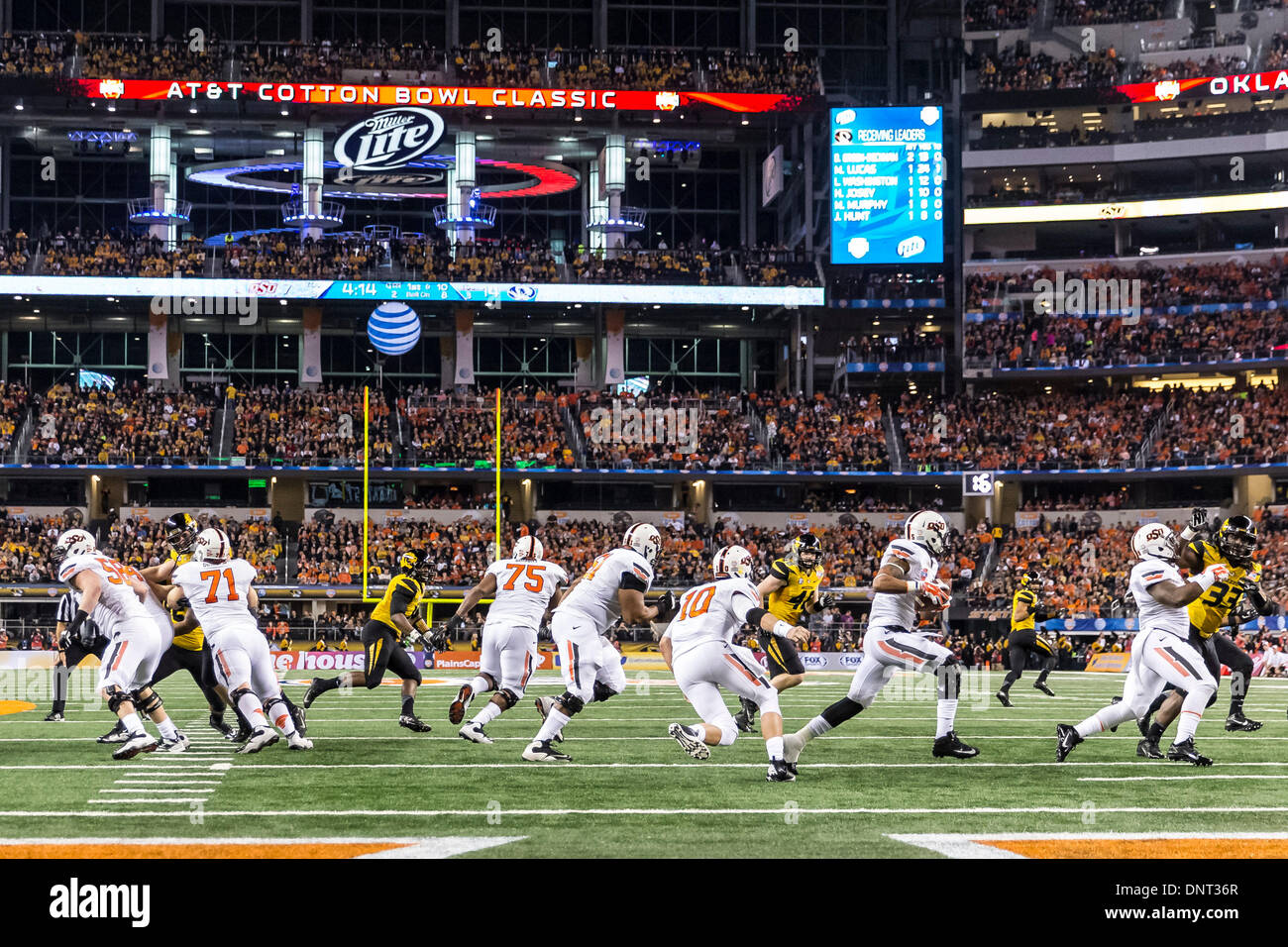 Arlington, Texas, USA. 3rd Jan, 2014. January 3, 2014: Oklahoma State ...