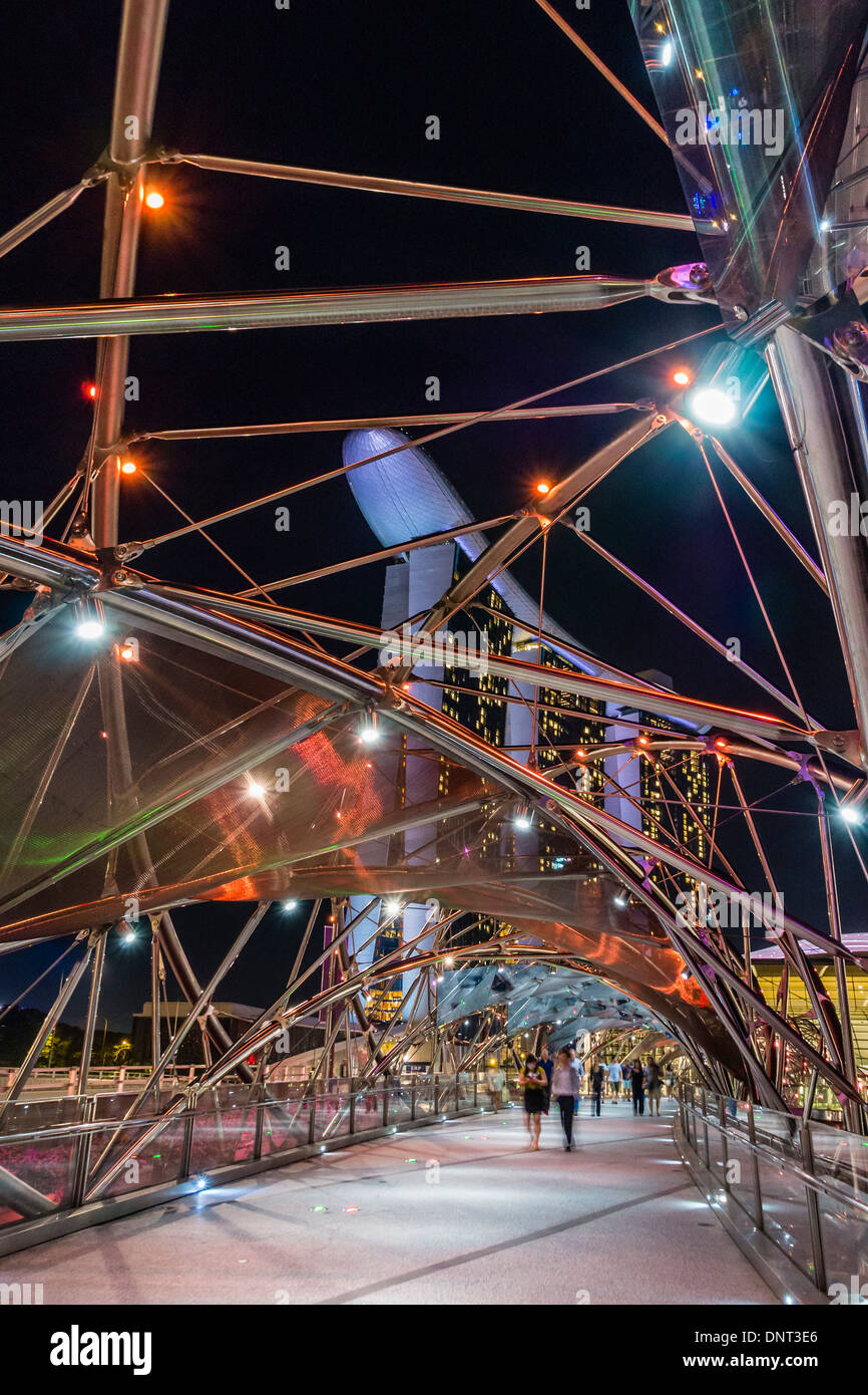 Helix bridge hi-res stock photography and images - Alamy