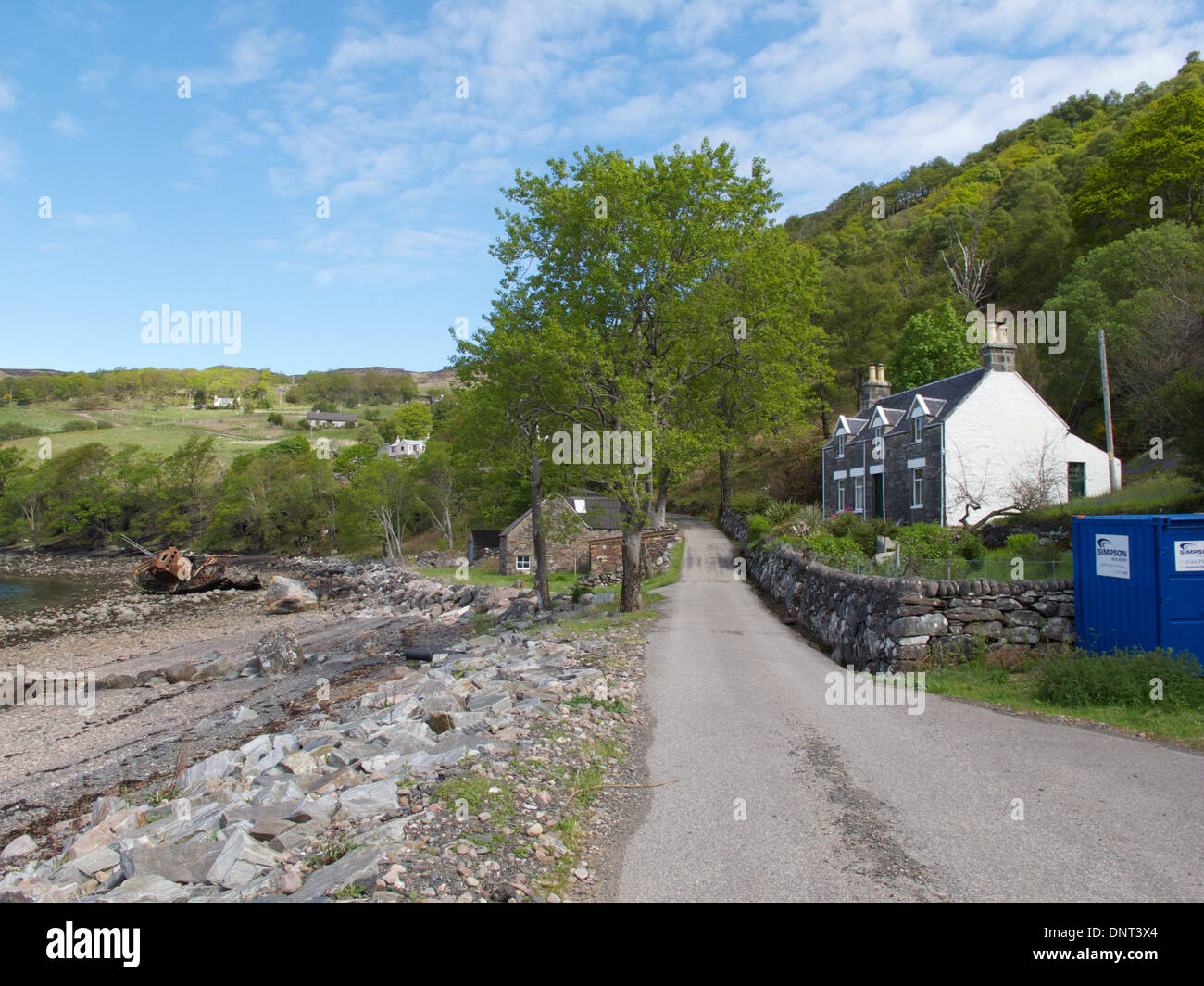 Wreck of the Dayspring, Diabaig, Loch Diabaig, Torridon, Wester Ross ...