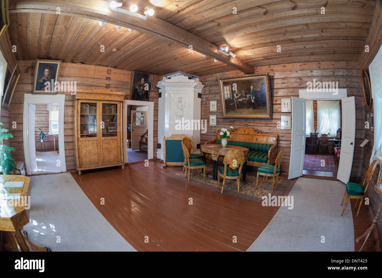 The interior of the museum Suvorov Stock Photo - Alamy